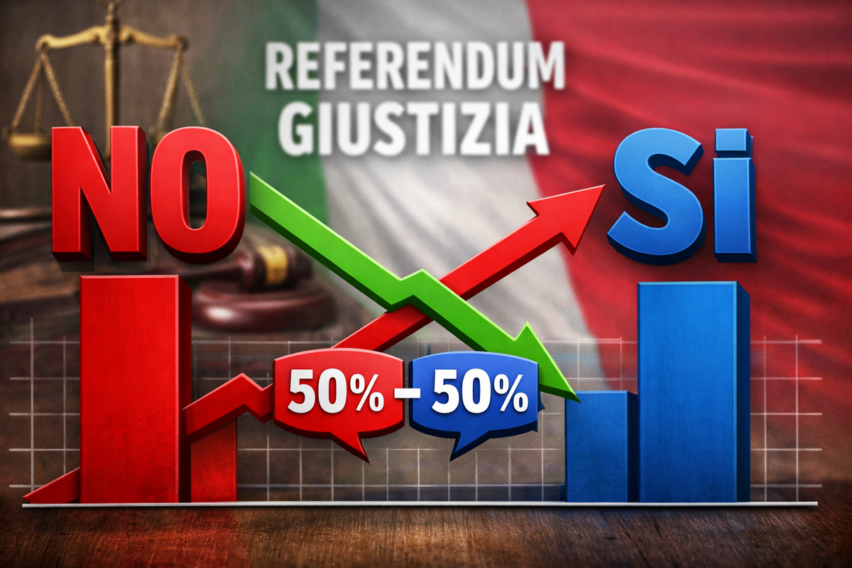 Referendum sulla giustizia: il Paese verso il No, mentre il Sì resta ...