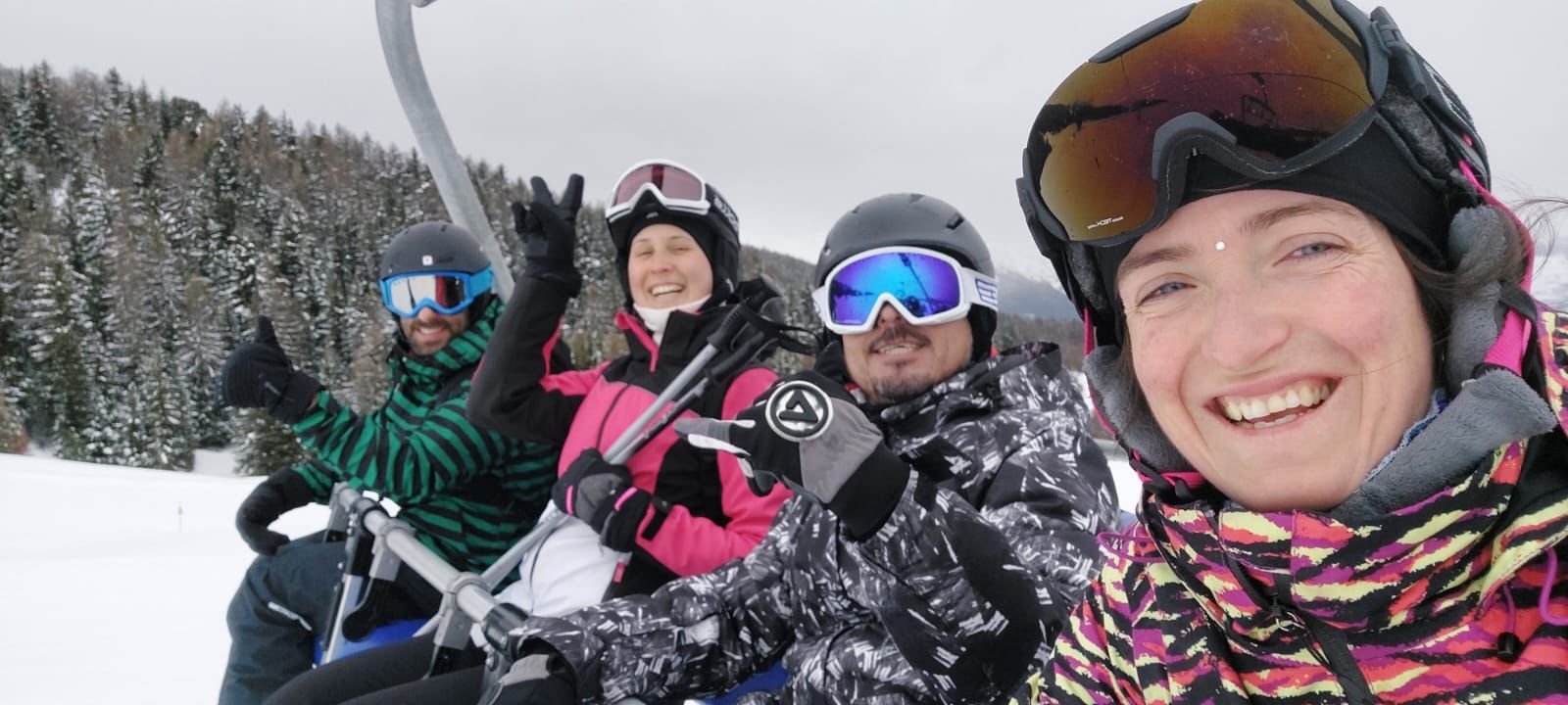 Sulla neve con i campioni paralimpici Martina Caironi, Edy Romeo E ...