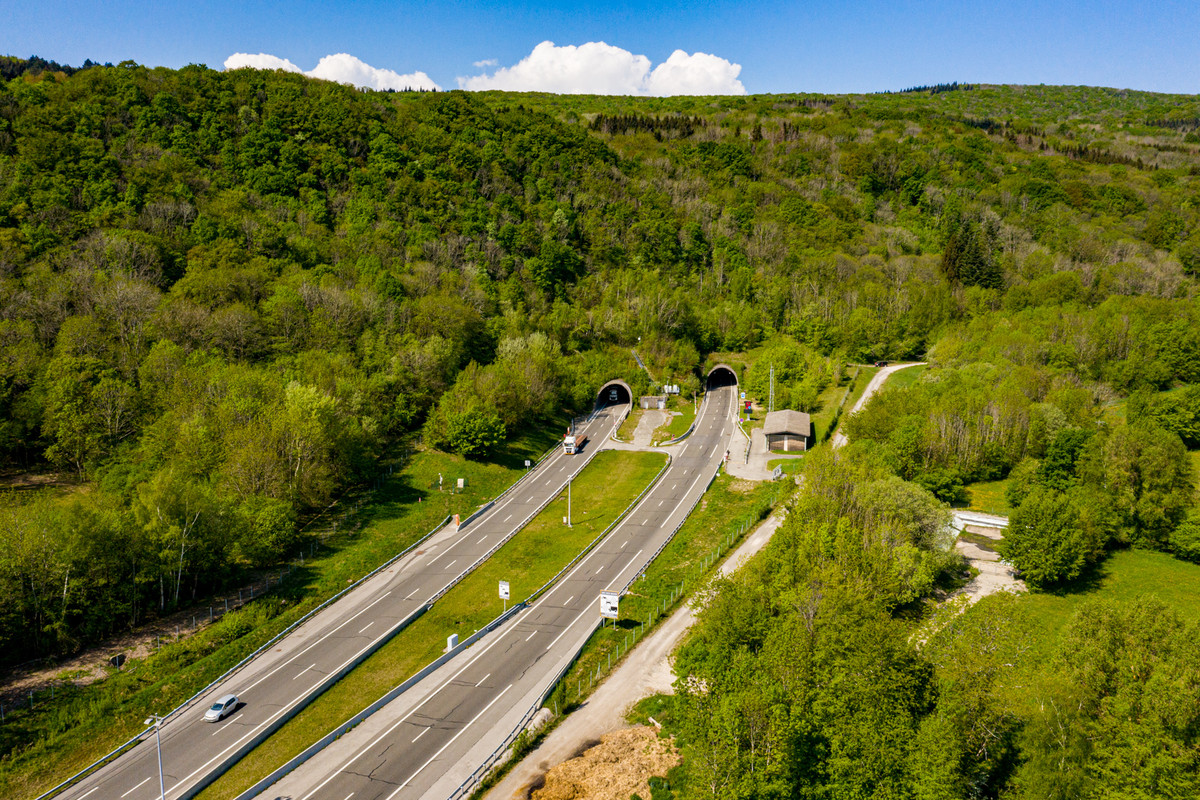 Autoroute et Route Blanches (A40 et RN205) Les travaux de mai ...